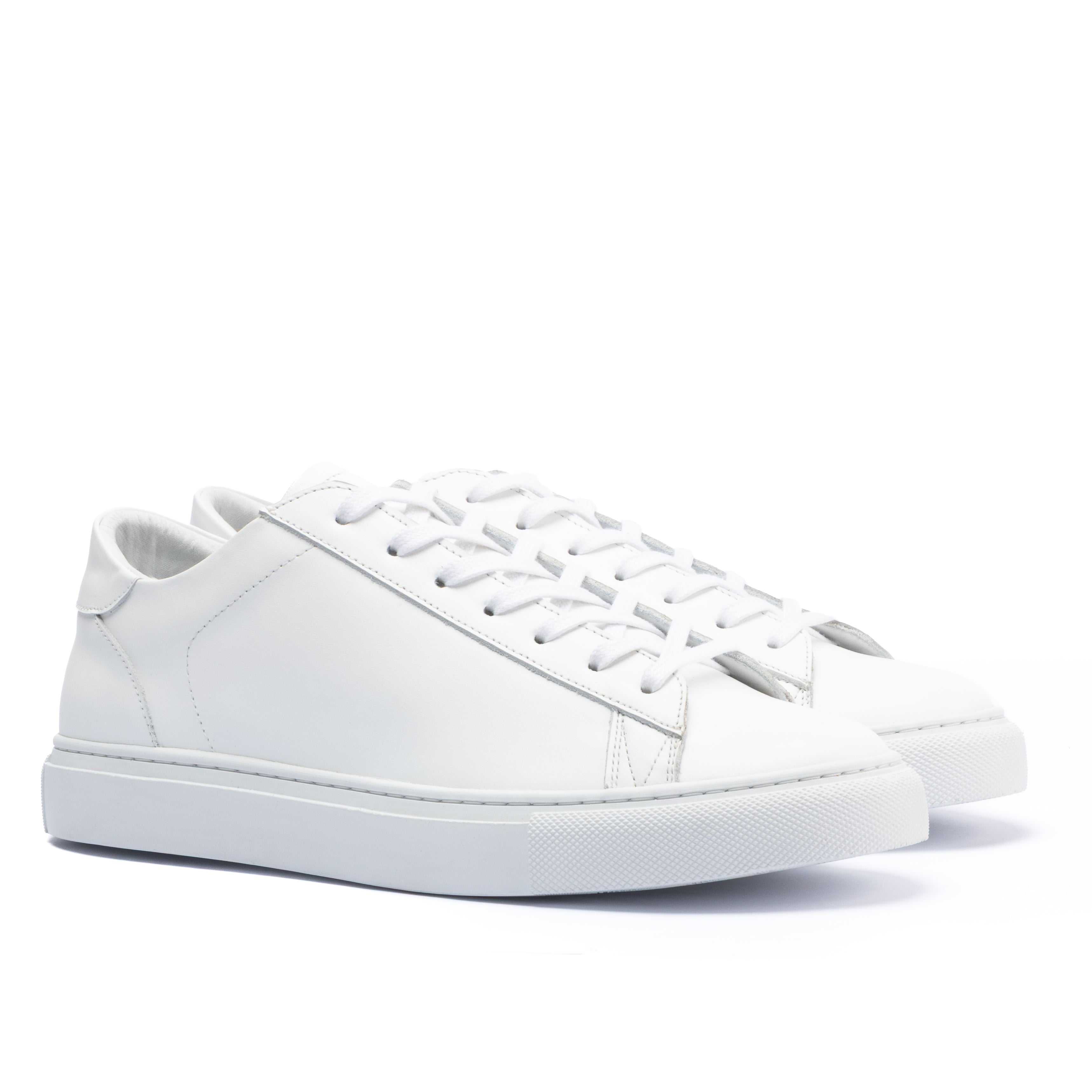 Verona All White Sneakers – Lignarolo - Ereditá Di Famiglia