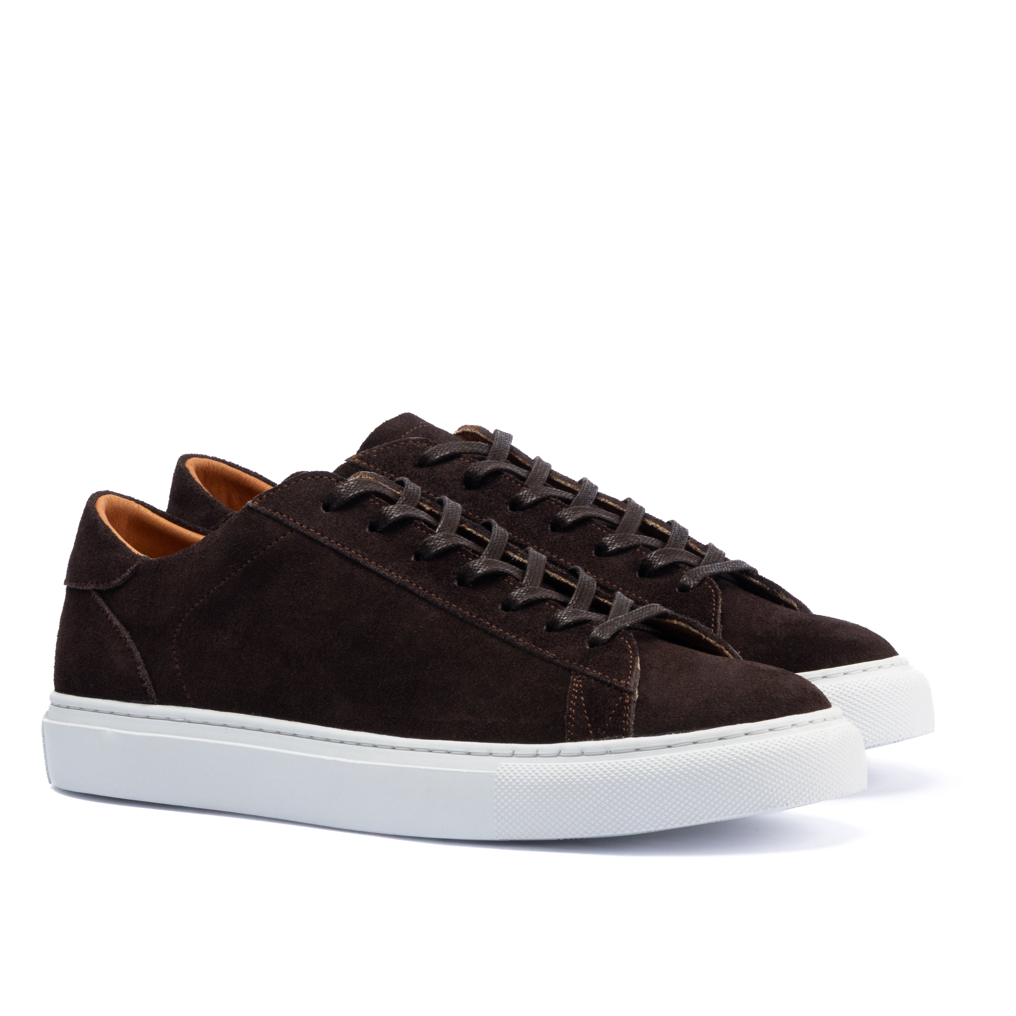 Verona Brown Suede Sneakers – Lignarolo - Ereditá Di Famiglia