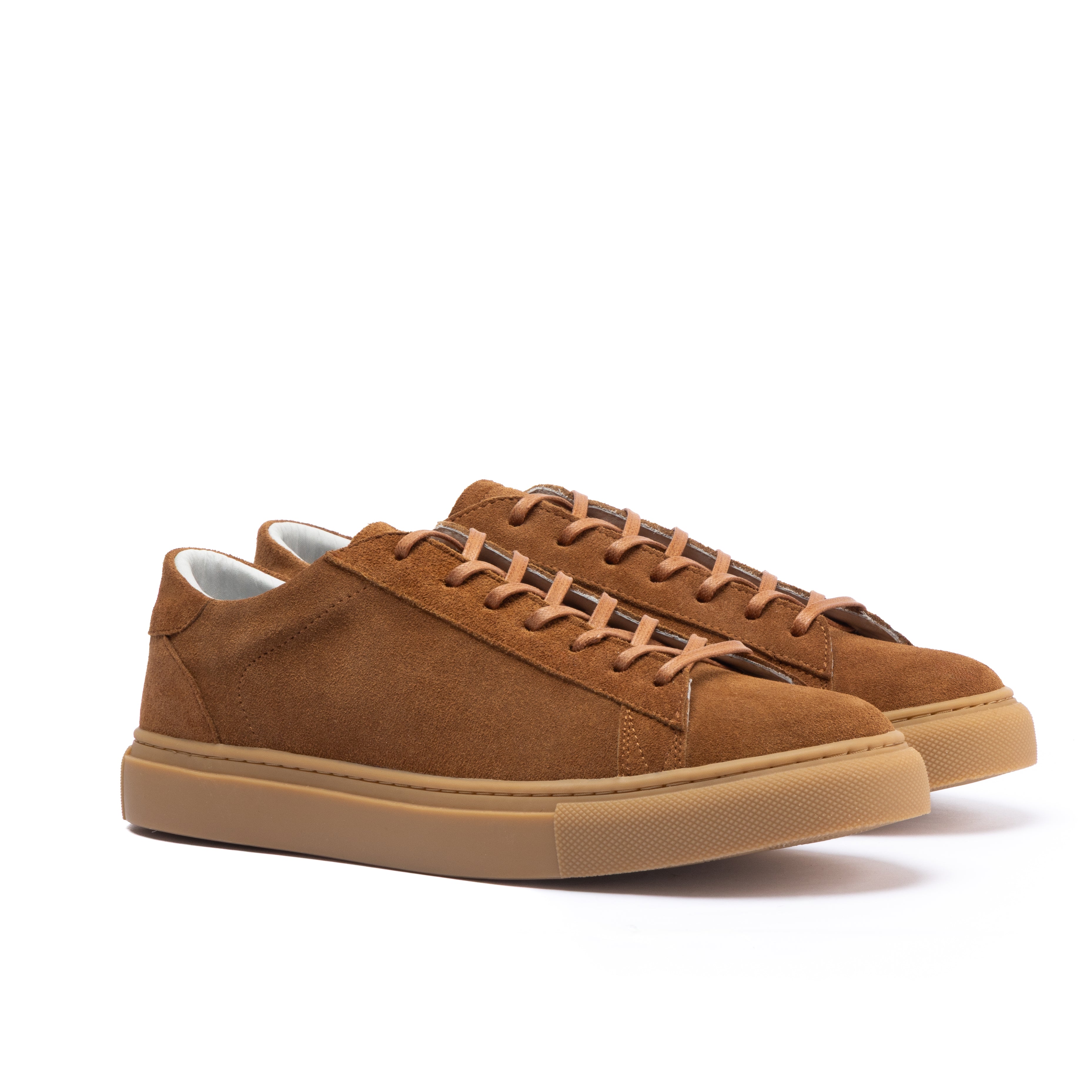 Verona Honey Suede Sneakers – Lignarolo - Ereditá Di Famiglia