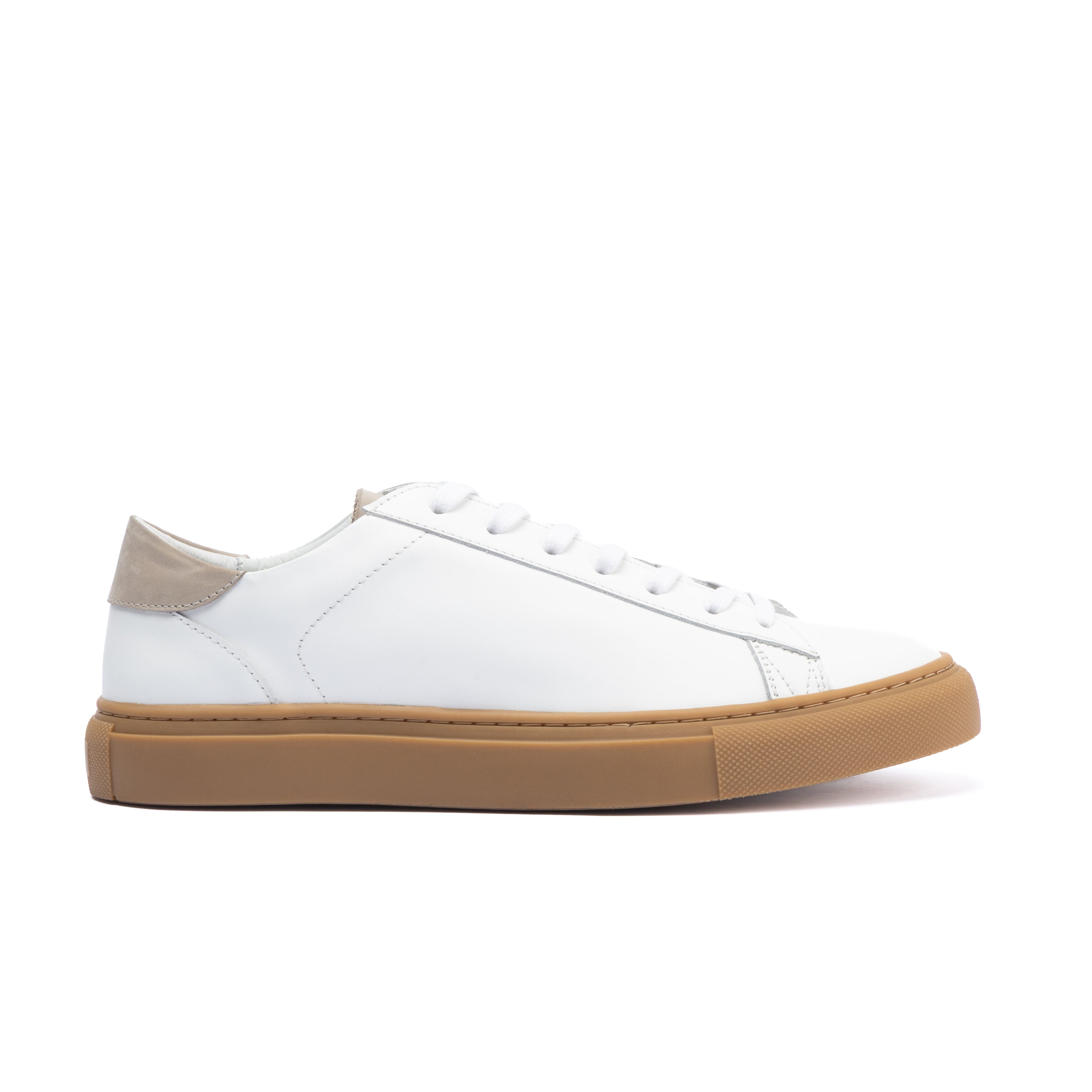 Verona White Gum Sneakers – Lignarolo - Ereditá Di Famiglia